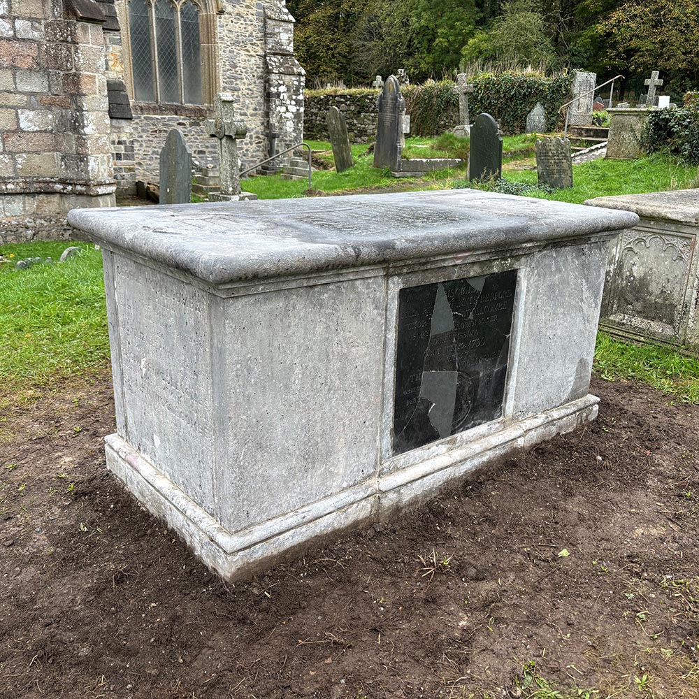 A repair of collapsed tomb | Orchard Stonemasons